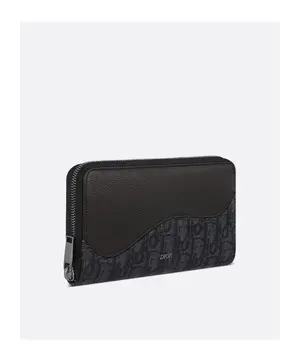 Dior Saddle Zipped Long Wallet