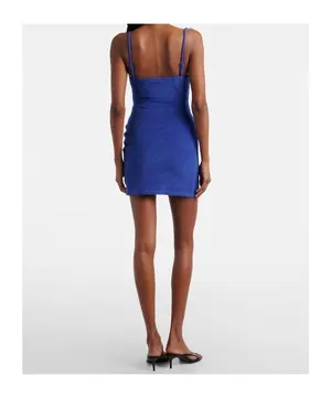 Christopher Esber Cutout Cotton-blend Terry Minidress