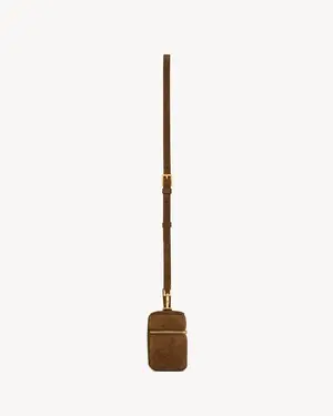 Saint Laurent Gaby Vanity Bag In Suede