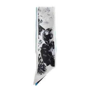 Alexander McQueen Pattern Scarf - Gray