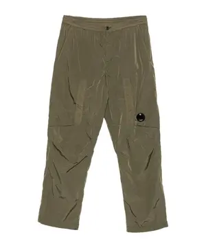 C.P. COMPANY Pocket-detail Trousers - Green