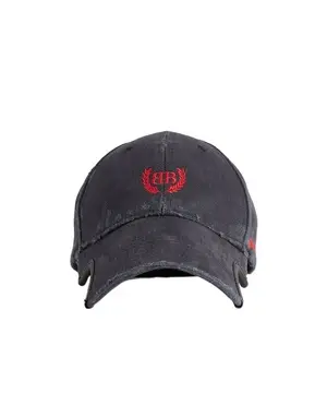 Balenciaga Laurel Classic Cap - Black