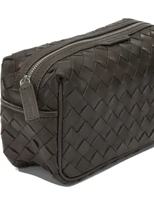 Officine Creative Woven Leather Clutch