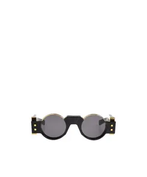 Balmain Olivier Ii Round Frame Sunglasses - Gray
