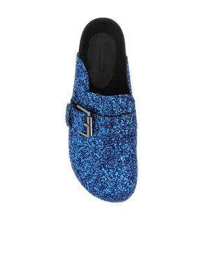 Philosophy Di Lorenzo Serafini Glittered Slip-on Sandals - Blue