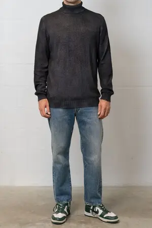 Avant Toi High-necked Wool Sweater
