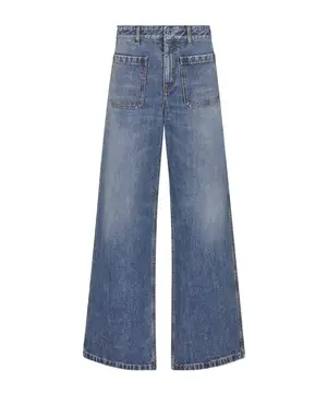 Dior 8 Flared Jeans, D04 - Blue