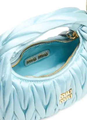 Miu Miu Mini Sating Wander Bag