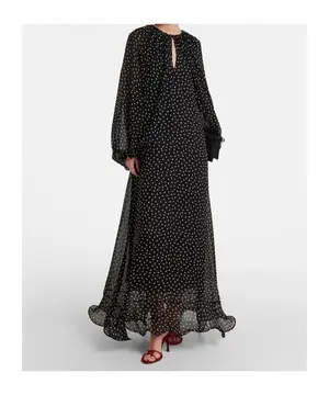 Dorothee Schumacher Dancing Dots Polka-dot Maxi Dress