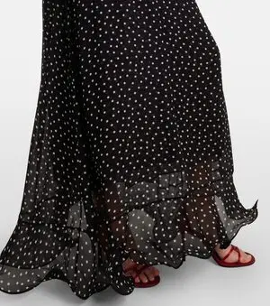 Dorothee Schumacher Dancing Dots Polka-dot Maxi Dress