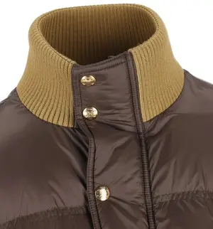Celine Puffer Jacket In Light Nylon