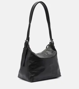 LEMAIRE Small Belted Leather Tote Bag