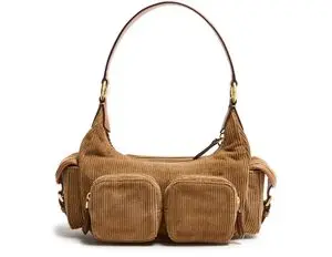 Miu Miu Corduroy Bag With Multiple Pockets