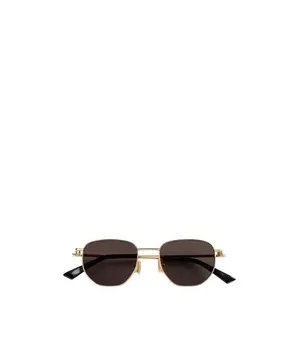 Bottega Veneta Split Panthos Sunglasses - Yellow