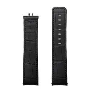 Dior 38 Mm, Chiffre Rouge Watch Strap - Black