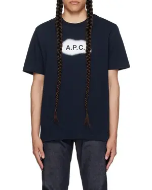 A.p.c. Logo-printed Crewneck T-shirt