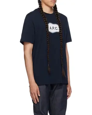 A.p.c. Logo-printed Crewneck T-shirt