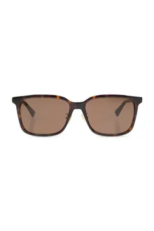 Bottega Veneta Full Frame Sunglasses - Brown