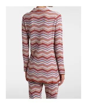 Rixo Brody Chevron Cotton Top