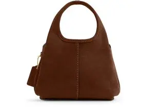 COACH Lana 19 Suede Shoulder Bag