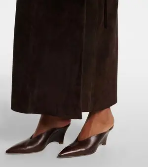 Nour Hammour Wrap Midi Skirt With Tie Detail