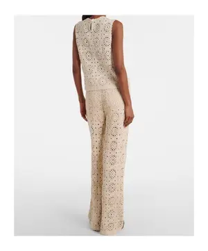 FRAME Crocheted Trousers