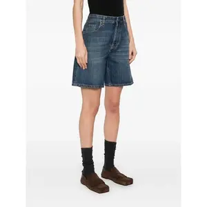 Miu Miu Washed Denim Bermudas