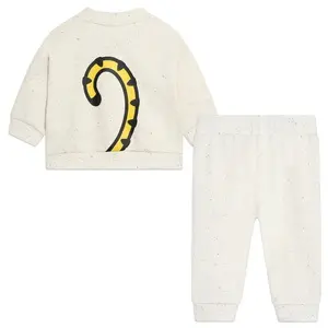 Kenzo Tiger Print Sweatshirt And Elastic Waist Pants Set