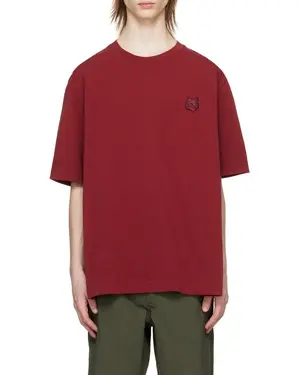 Maison Kitsuné Chillax Fox Patch Crewneck T-shirt
