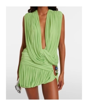 Christopher Esber Ripple Draped Jersey Top