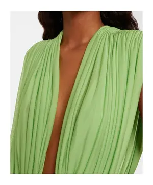 Christopher Esber Ripple Draped Jersey Top