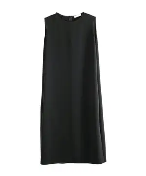 THE ROW Sleeveless Mini Dress - Black