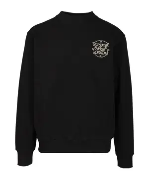 Drole De Monsieur Slogan Crewneck Sweatshirt