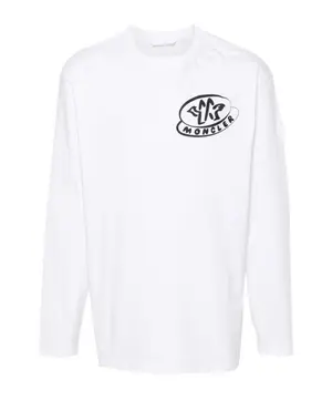 Moncler Logo-stamp Cotton T-shirt