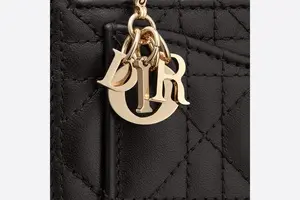 Dior Lady Compact Zipped Card Holder