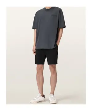 ALLSAINTS Ramskull Embroidered Sweat Shorts