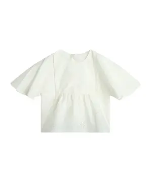 Chloé Embroidered Blouse - White