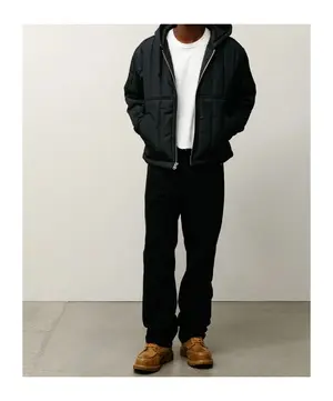 StÜssy Hooded Cotton Jacket