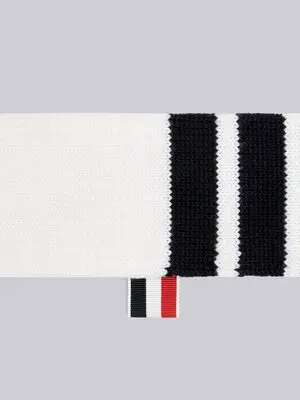 Thom Browne 4-bar Stripe Headband