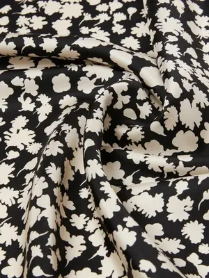 Max Mara Printed Silk Twill Scarf