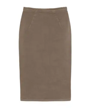 N.21 Midi Pencil Skirt With Two-way Back Zip