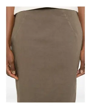 N.21 Midi Pencil Skirt With Two-way Back Zip