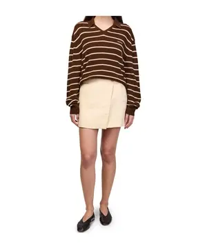 Miu Miu Striped Polo Shirt