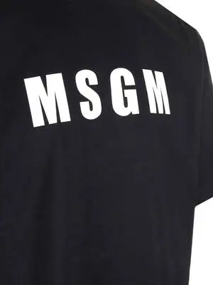 MSGM Logo Longline T-shirt