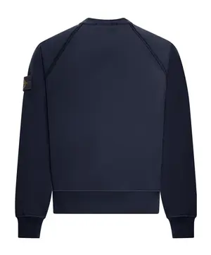 Stone Island Logo Patch Crewneck Sweatshirt