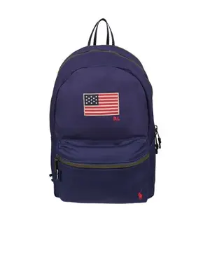 Ralph Lauren Logo Backpack - Blue