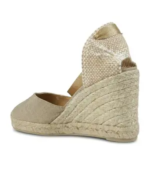 CastaÑer Round-toe Wedge Heels