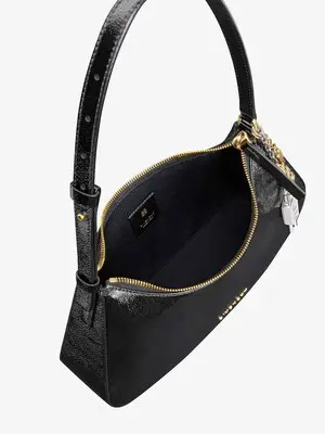 Givenchy Logo Plaque Padlock Detailed Shoulder Bag