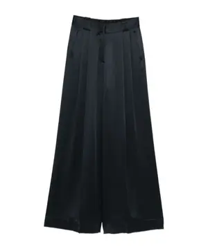 BLAZÉ MILANO Satin Pants - Blue