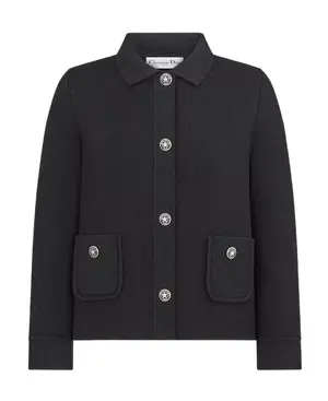 Dior Cropped Jacket - Black